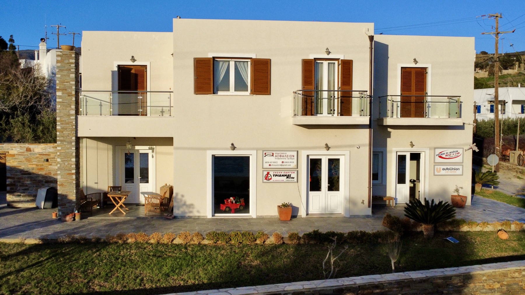 Rent a Car Andros Main Office | Escape in Andros